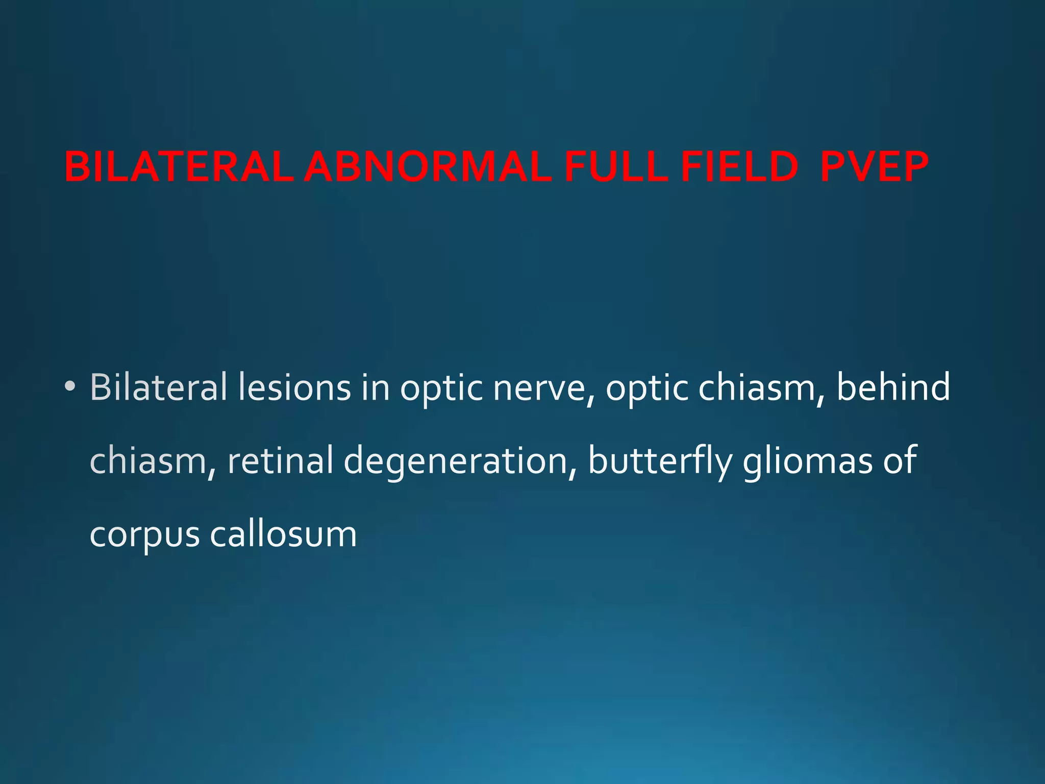 Visual evoked potential and BAER | PPTX