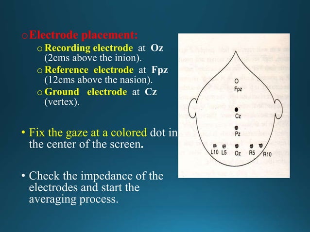 Visual evoked potential and BAER | PPTX | Eye and Vision Conditions ...