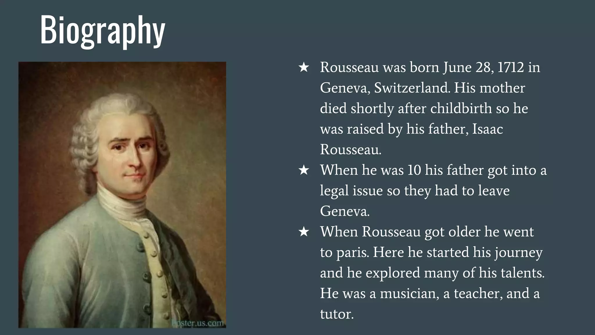 Jean jacques rousseau-by_ruby_c. | PPTX