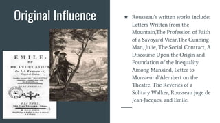 Jean jacques rousseau-by_ruby_c. | PPTX