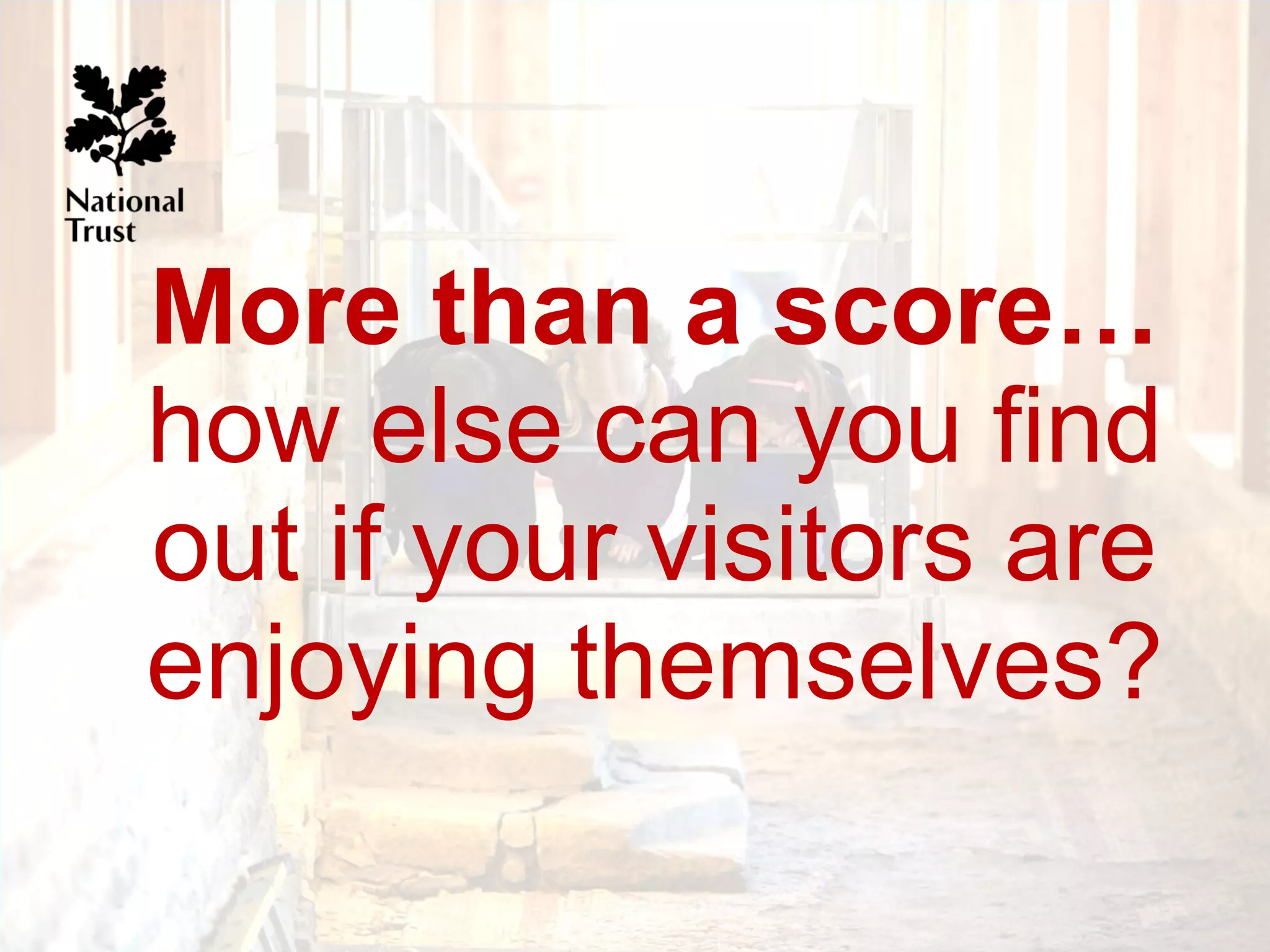 Visitor Enjoyment - Alex Auden | PPT