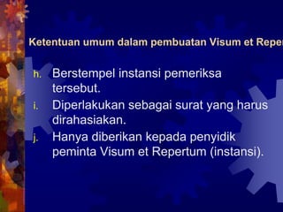 Presentasi contoh Visum et Repertum.ppt