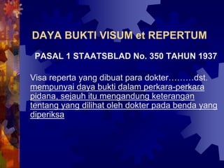 Presentasi contoh Visum et Repertum.ppt