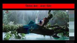 सिनेमा फ्रेम - कलर पॅलेट - Filmmaking in Marathi | PPT