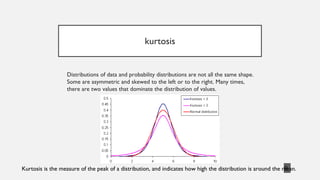 Skewness and Kurtosis | PPT