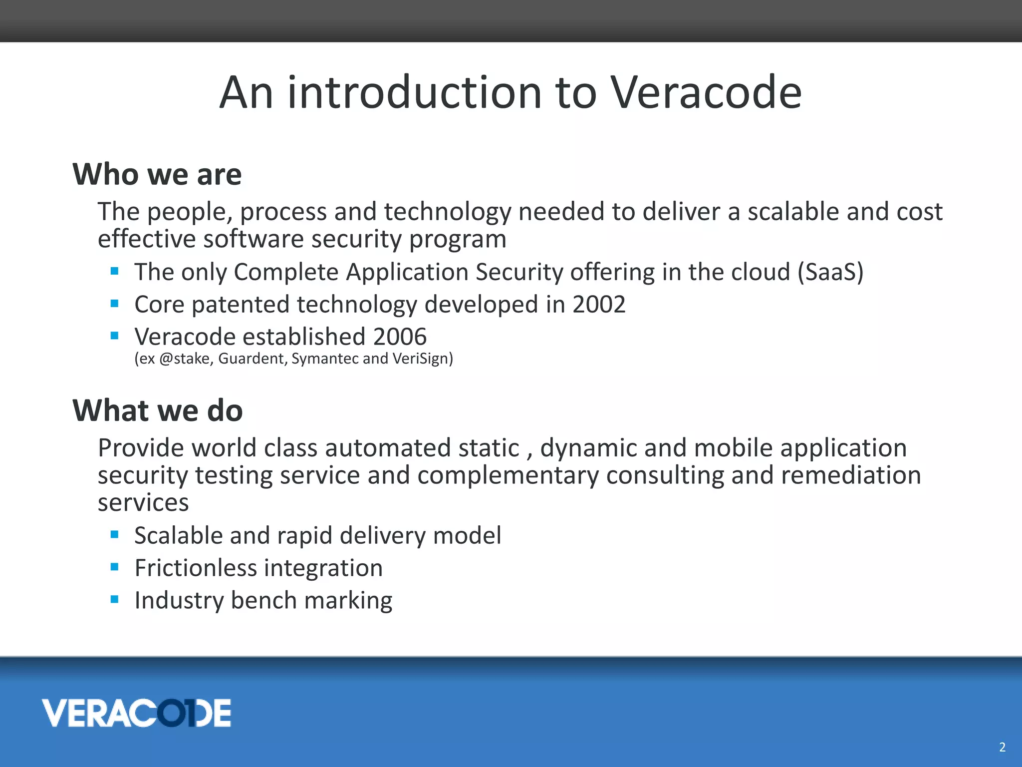 Secure Code review - Veracode SaaS Platform - Saudi Green Method | PPTX ...
