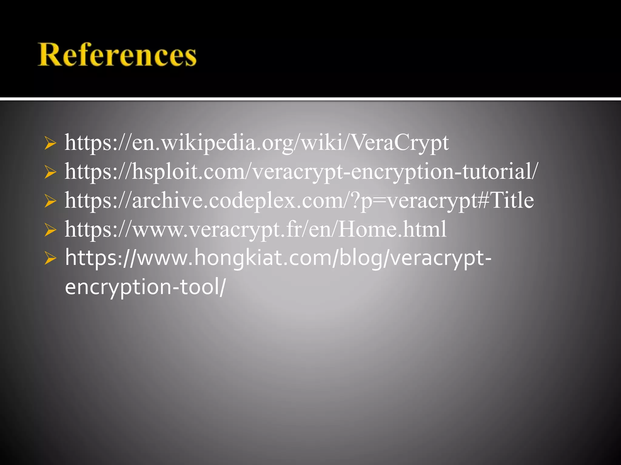 Veracrypt | PPTX