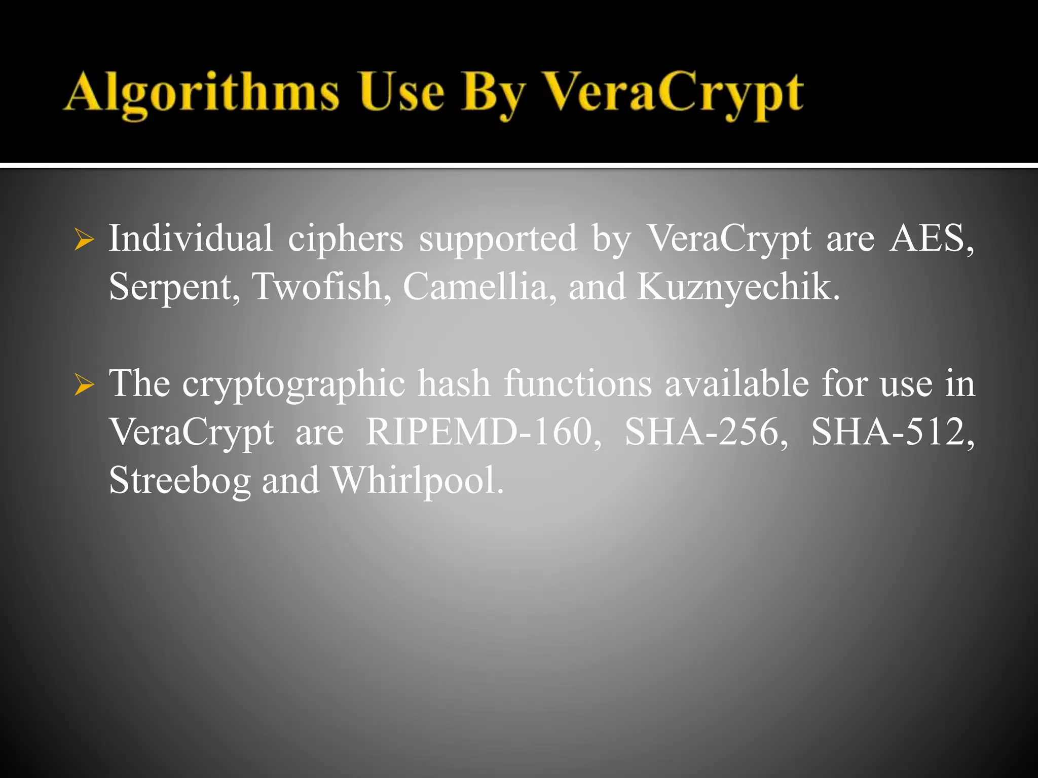 Veracrypt | PPTX