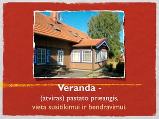 Veranda ppt | PPT