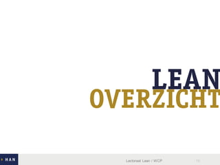 Veranderen in het onderwijs met Lean | PDF