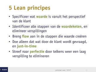 Veranderen in het onderwijs met Lean | PDF