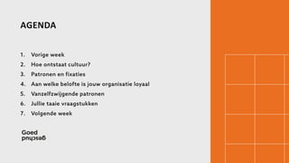 Veranderkunde college 5 | PDF