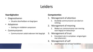 Verandermanagement en leiderschap | PPTX | Careers