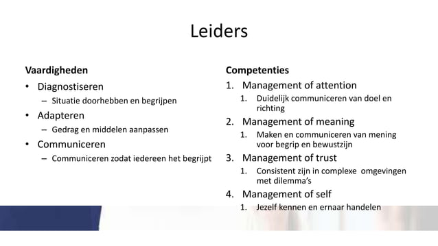 Verandermanagement en leiderschap | PPTX | Careers