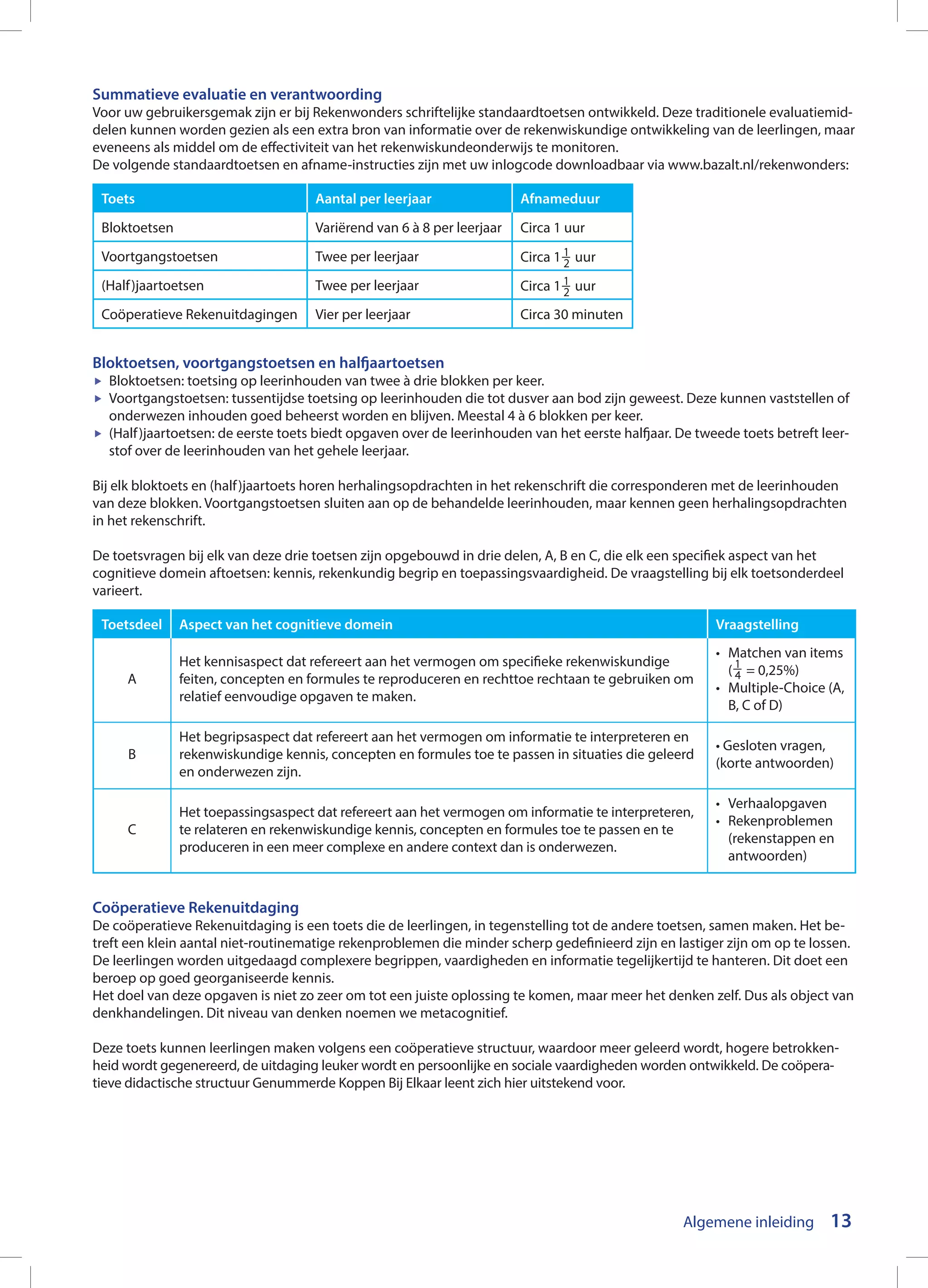 Verantwoording Rekenwonders | PDF