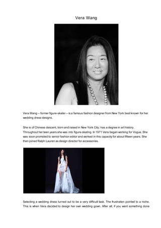 Vera wang | DOCX
