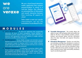 Veraxe school mobile app for students and parents | PPT | Free Download