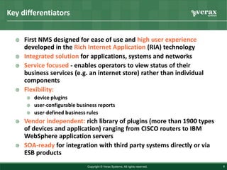 Verax NMS - product presentation | PDF