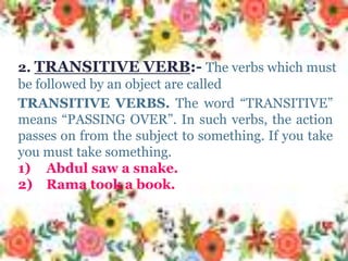 Verb | PPTX