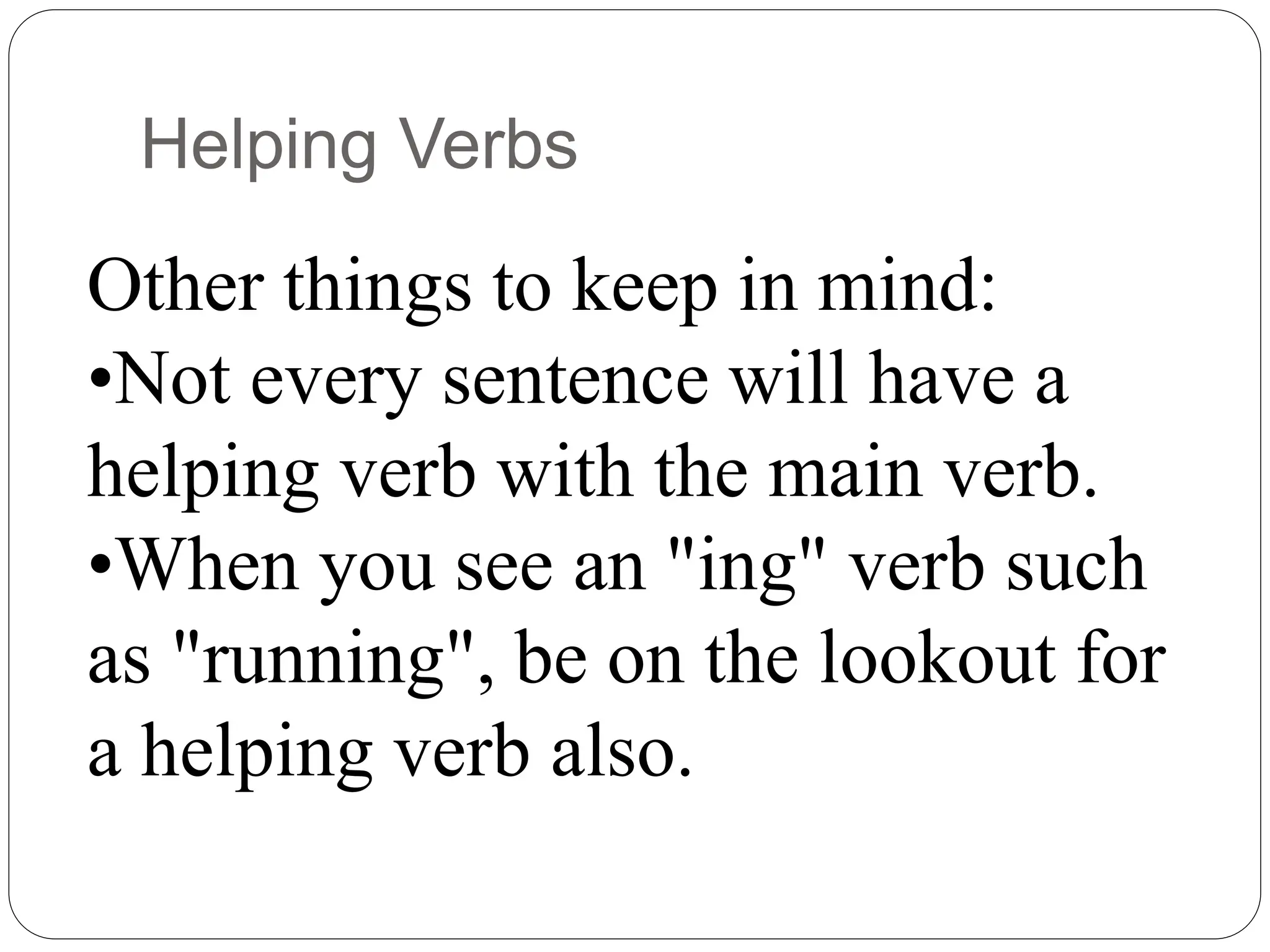 power point verb, macam-macam verb type verb | PPT