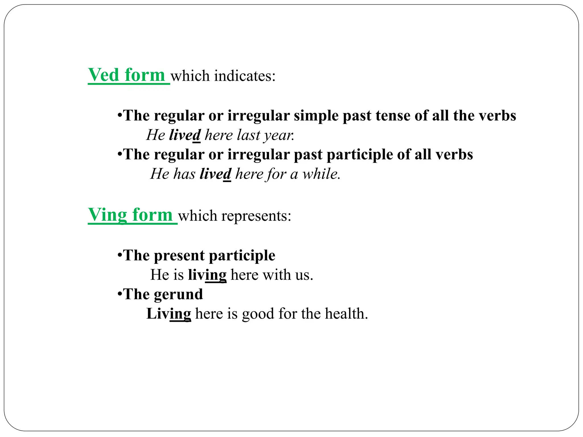 power point verb, macam-macam verb type verb | PPT