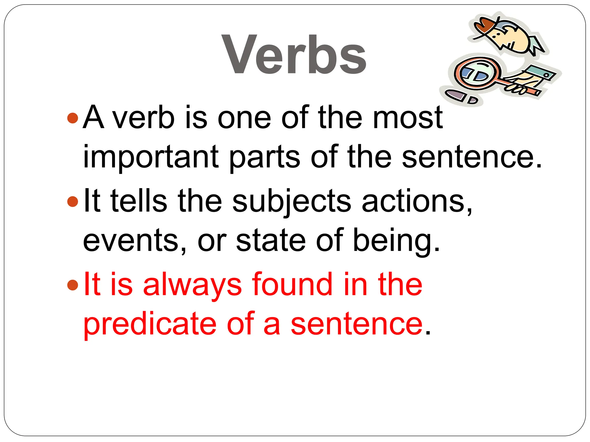 power point verb, macam-macam verb type verb | PPT