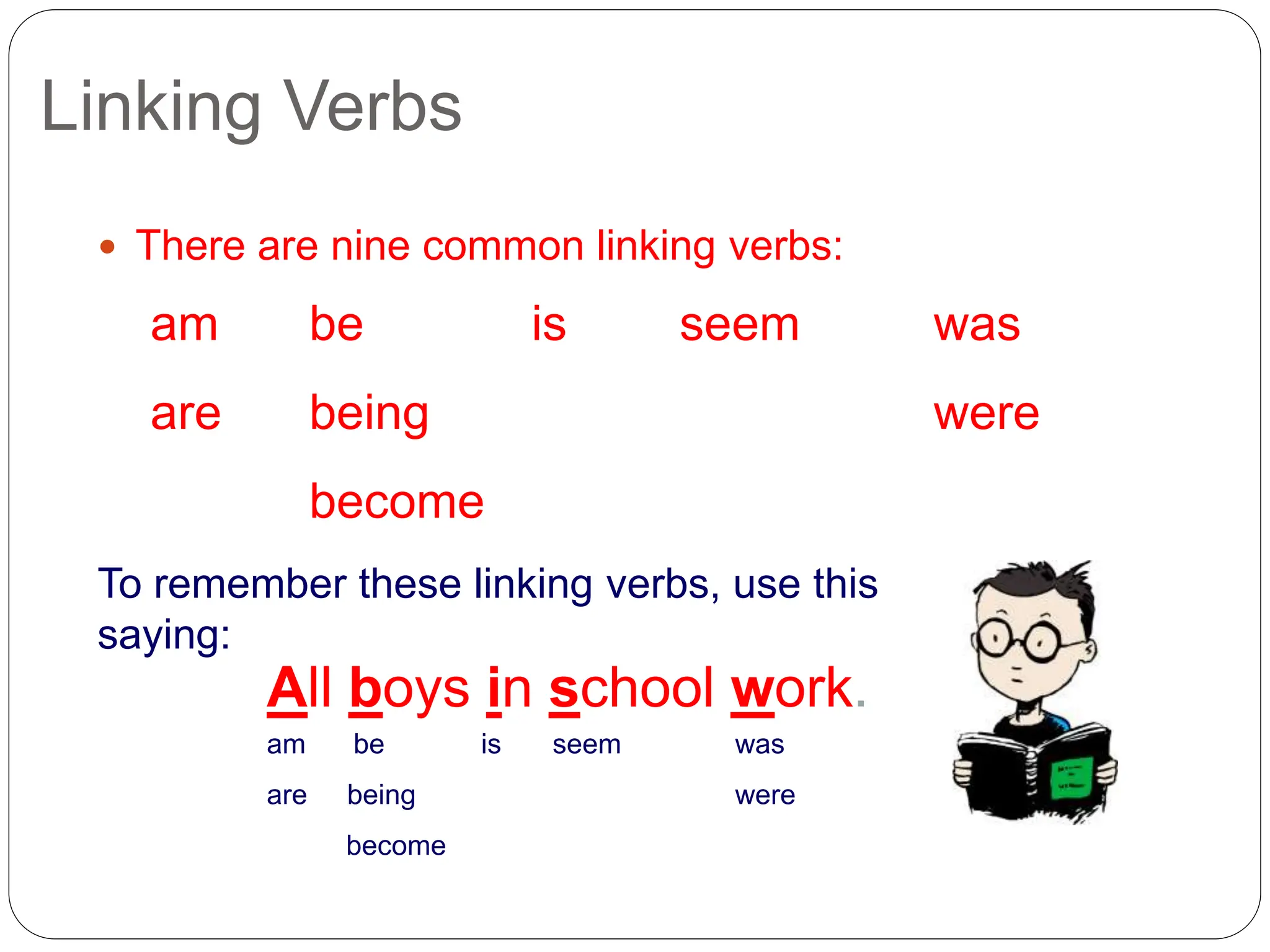 power point verb, macam-macam verb type verb | PPT
