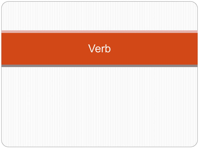 power point verb, macam-macam verb type verb | PPT