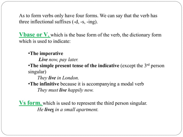 power point verb, macam-macam verb type verb | PPT