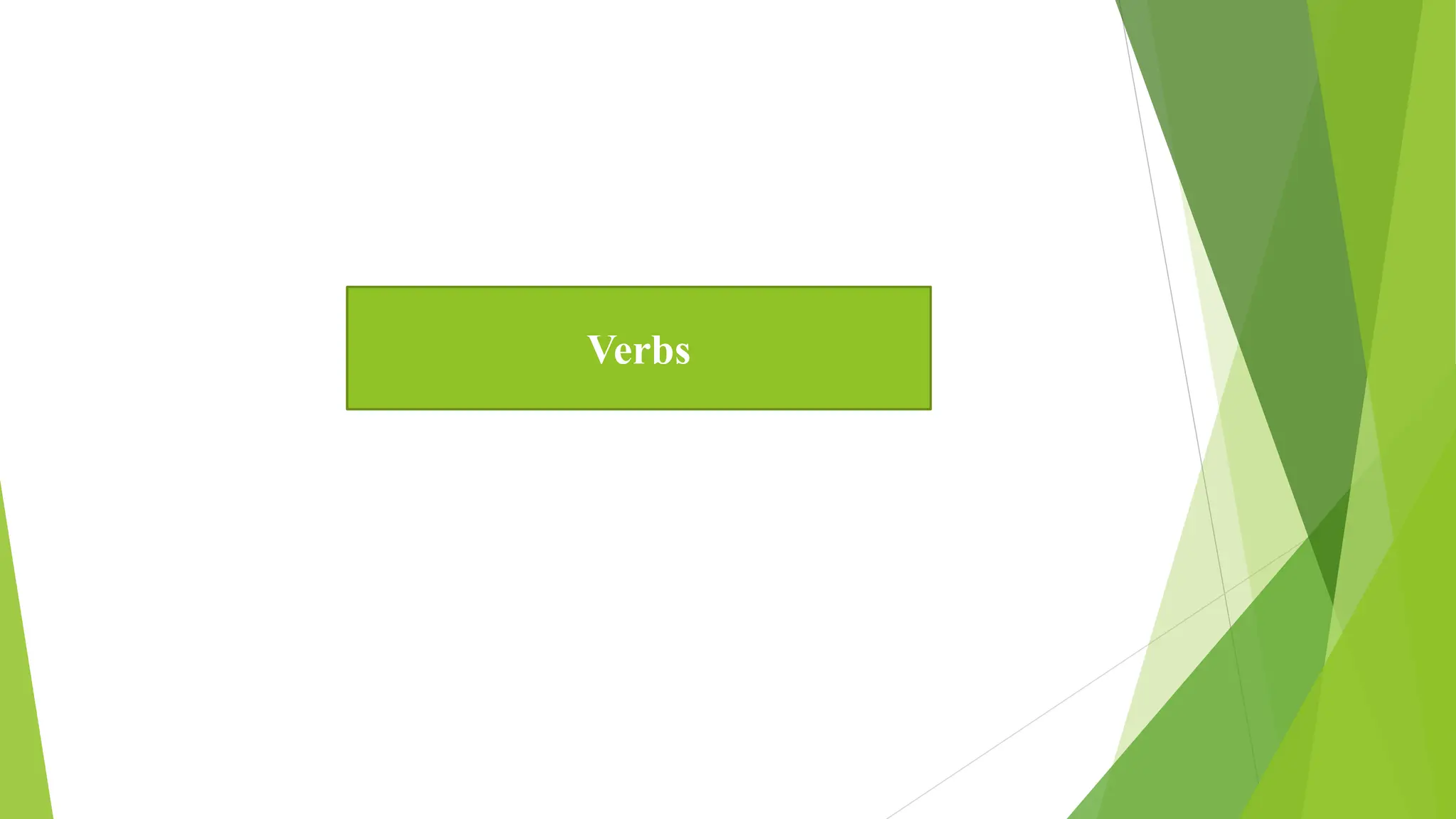 verb.pptx, it covers all kinds of important verbs | PPT