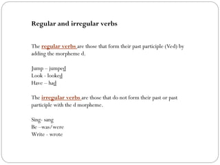 Verb for english to seven class smp and good.ppt