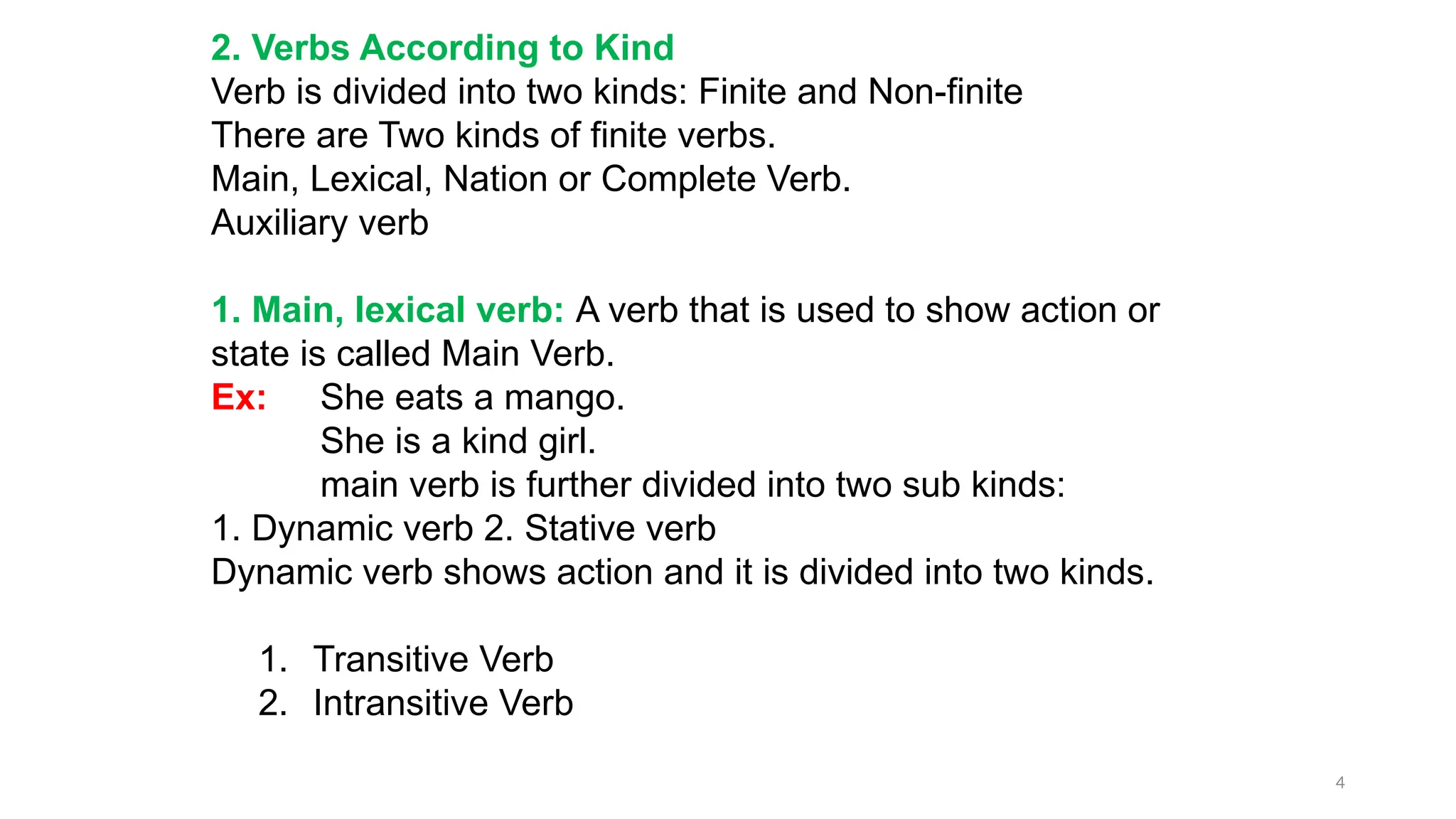 TYPES OF VERBS AND ITS TYOES WHICH .pptx | Free Download