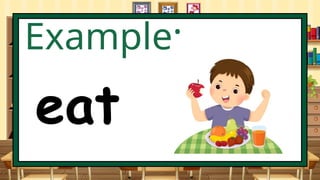 Identifying Verb in Simple Sentences Presentation | PPTX