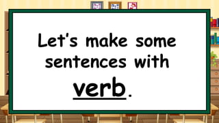Identifying Verb in Simple Sentences Presentation | PPTX