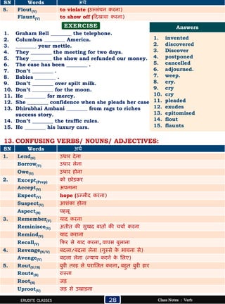 Verbs Explained: The Heart of English Grammar, अंग्रेज़ी व्याकरण की ...
