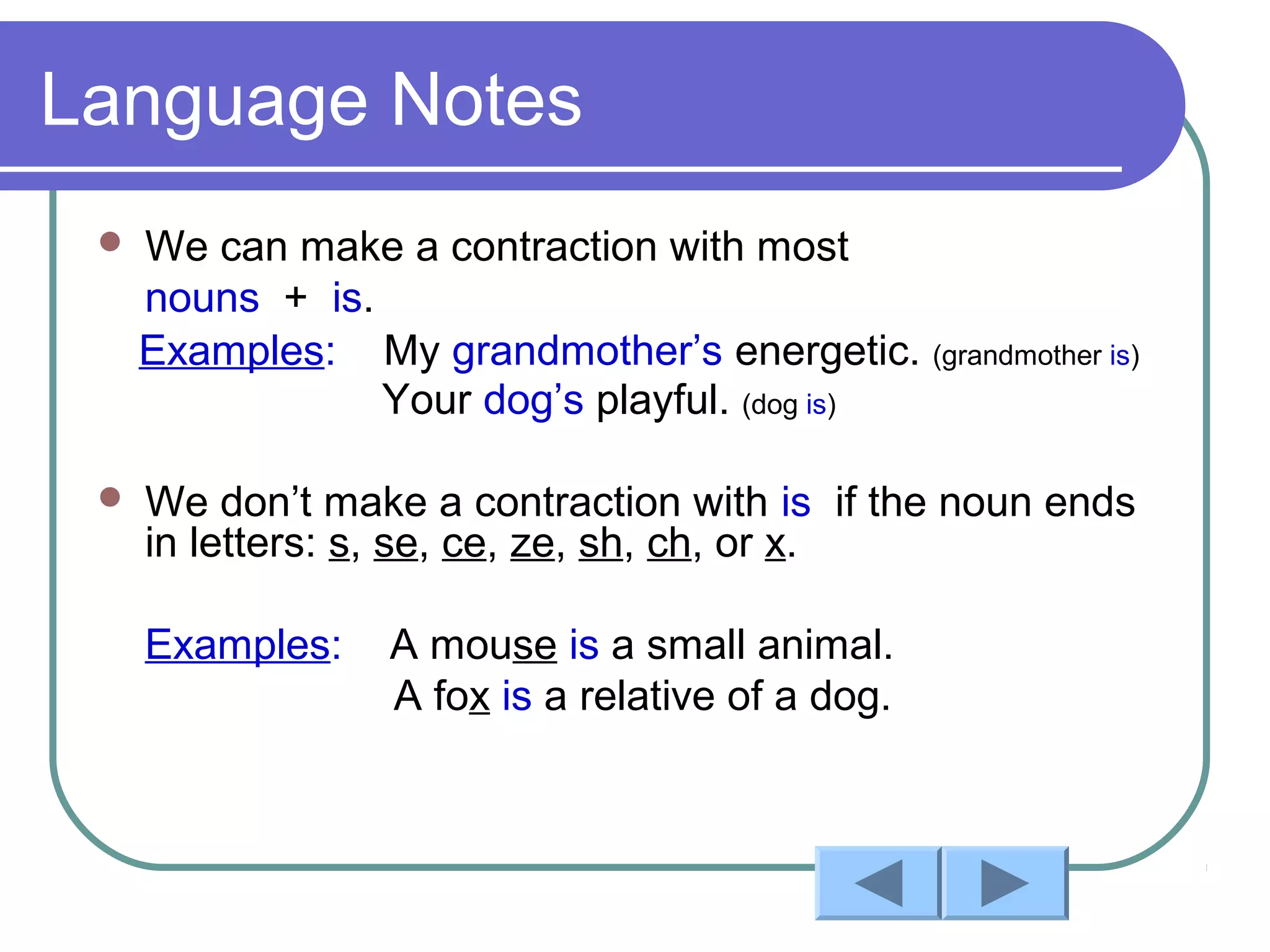 Verb be present tense | PPT