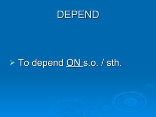 Verb + Preposition | PPT