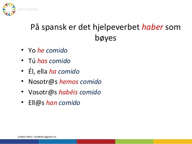 Verb presens perfektum