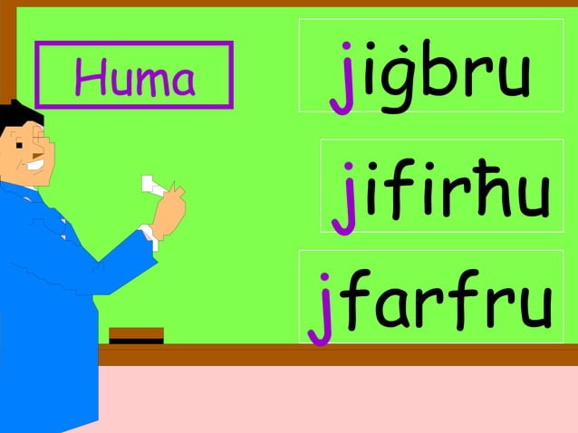 Il-Verb - Il-Preżent | PPT