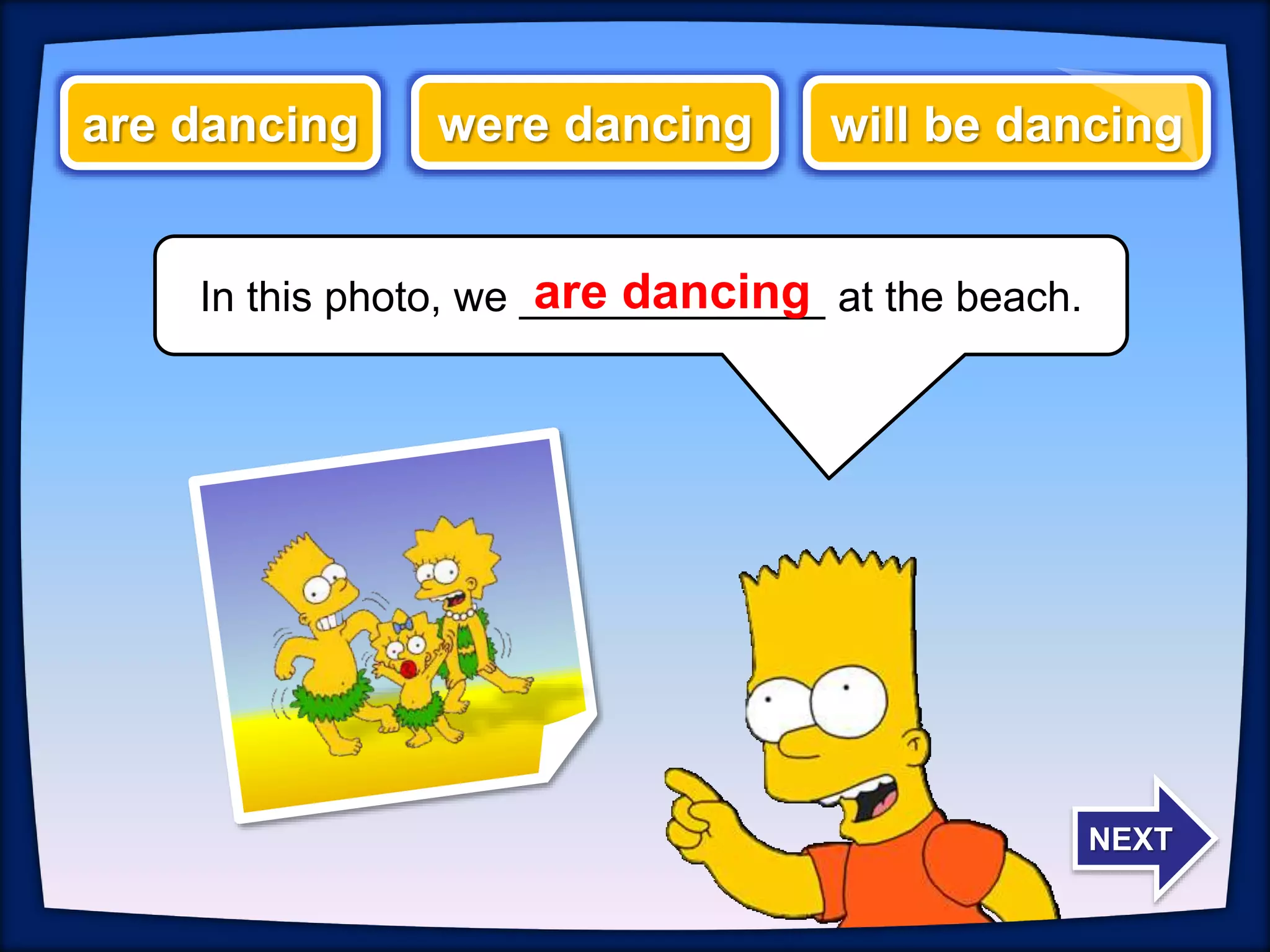 Verb tenses-fun-activities-games-games-picture-description-exe 61254 | PPT