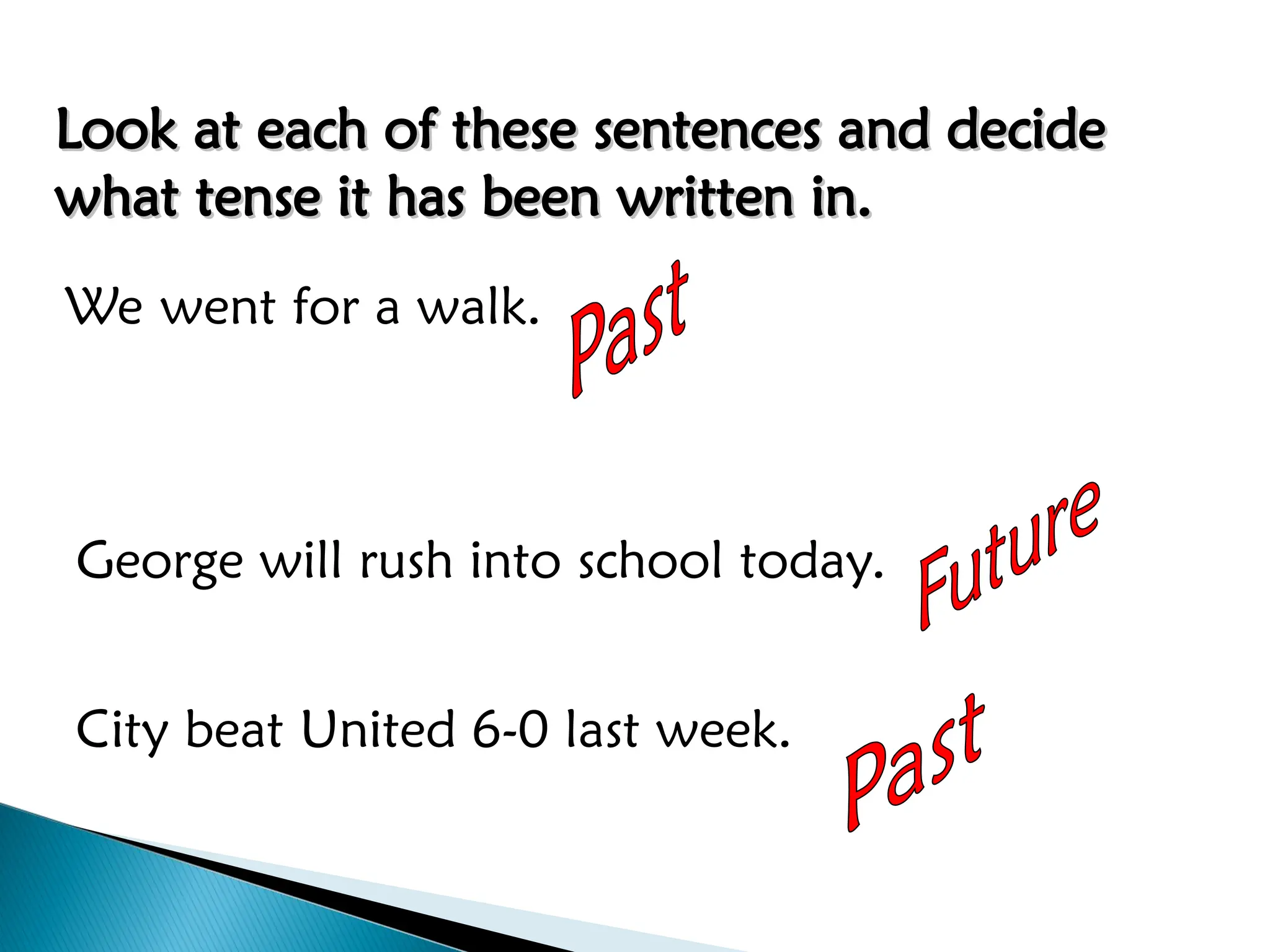 verb-tenses-revision power point presentation | PPT