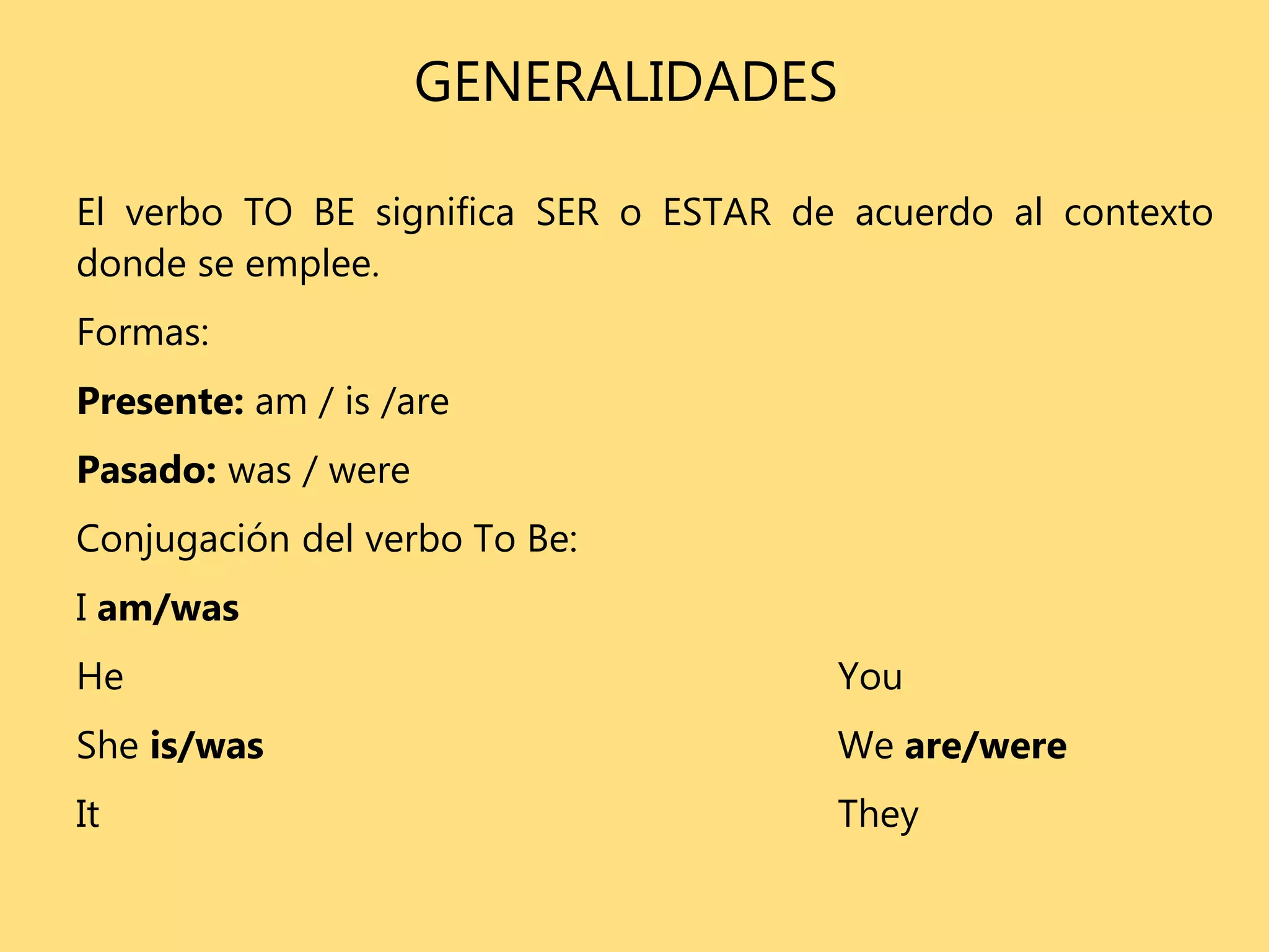 Verb to.be-present-past | PPT