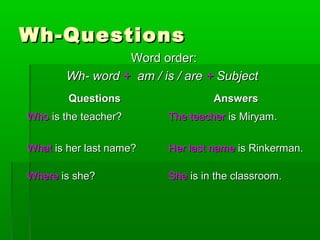 Verb to-be | PPT