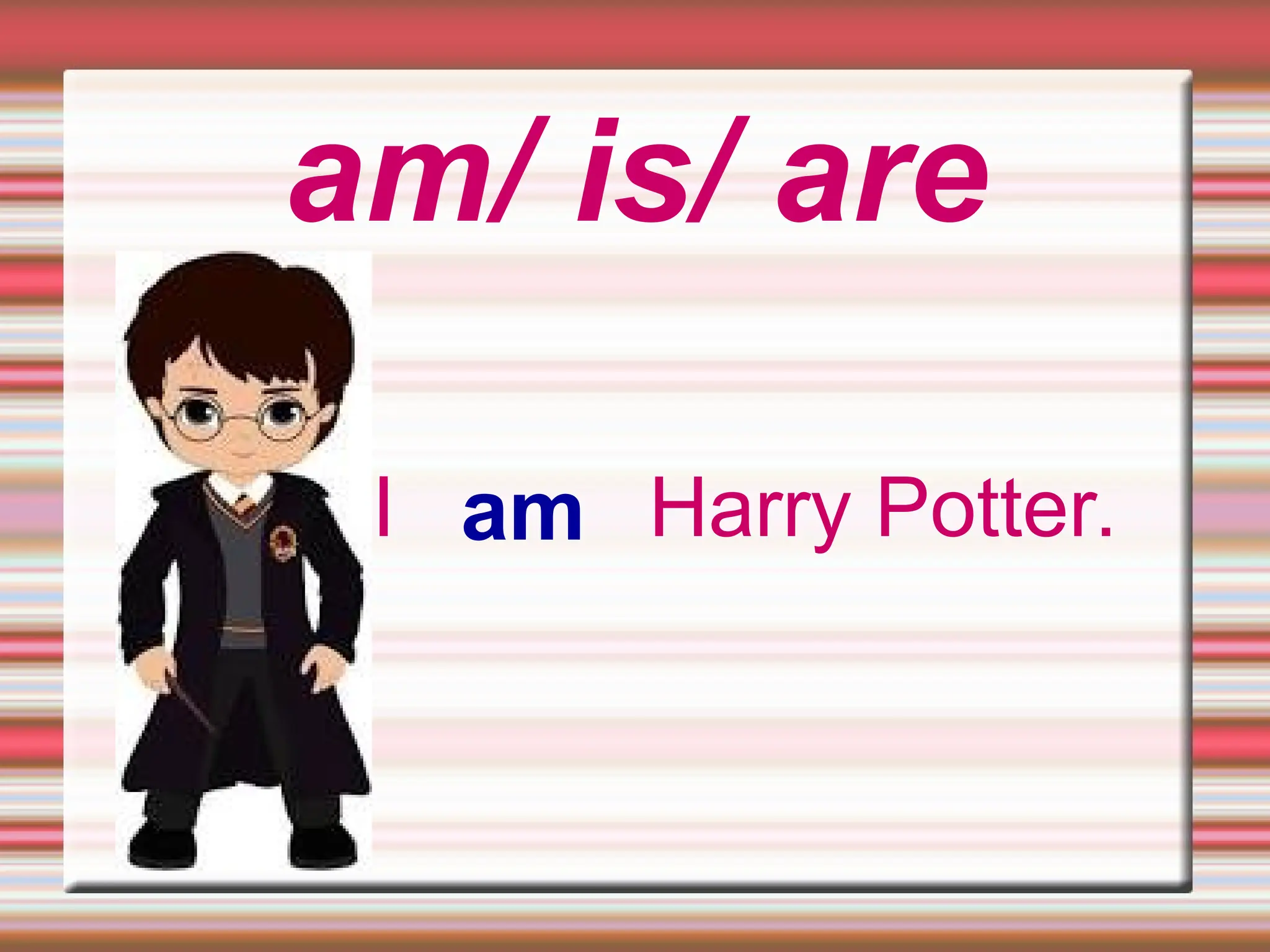 verb-to-be-grammar-harry potter.ppt in english | PPT