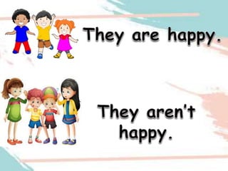 Présentation about verbe to be conjugaison educ | PPT