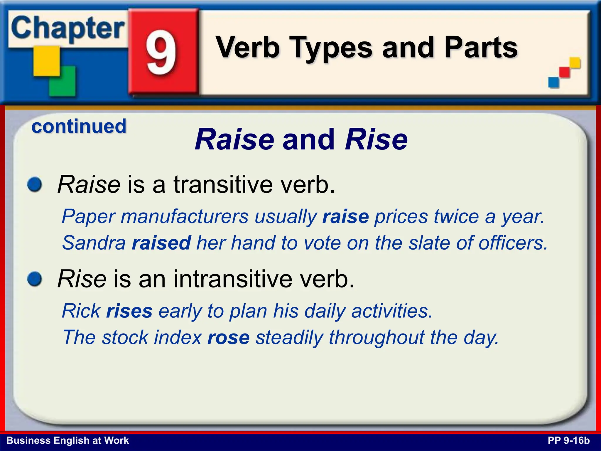 Verb-types-and-parts Lesson 1 week 2 _Verbs | PPT