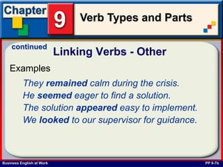 Verb-types-and-parts Lesson 1 week 2 _Verbs | PPT