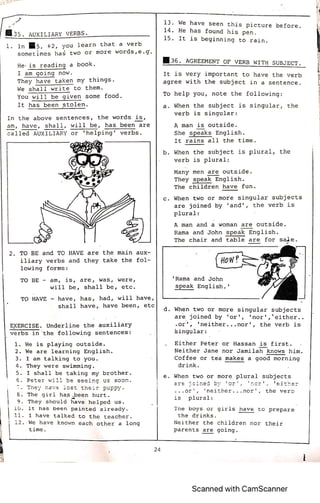 Verb agreement exercises | PDF