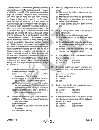 Verbal and logical question | PDF