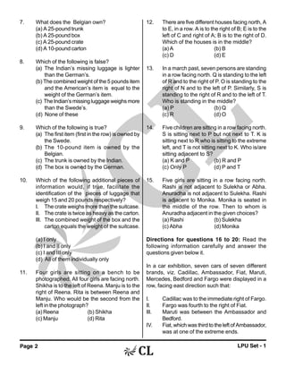 Verbal and logical question | PDF | Programming Languages | Computing